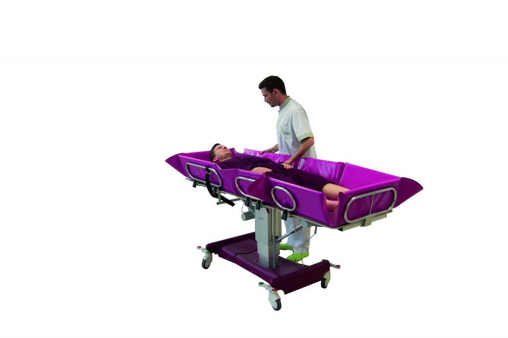 Iris™ variable height profiling shower table - Reval Group