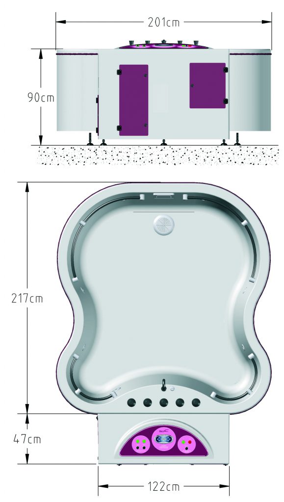 Butterfly Hydrotherapy Pool - Reval Group