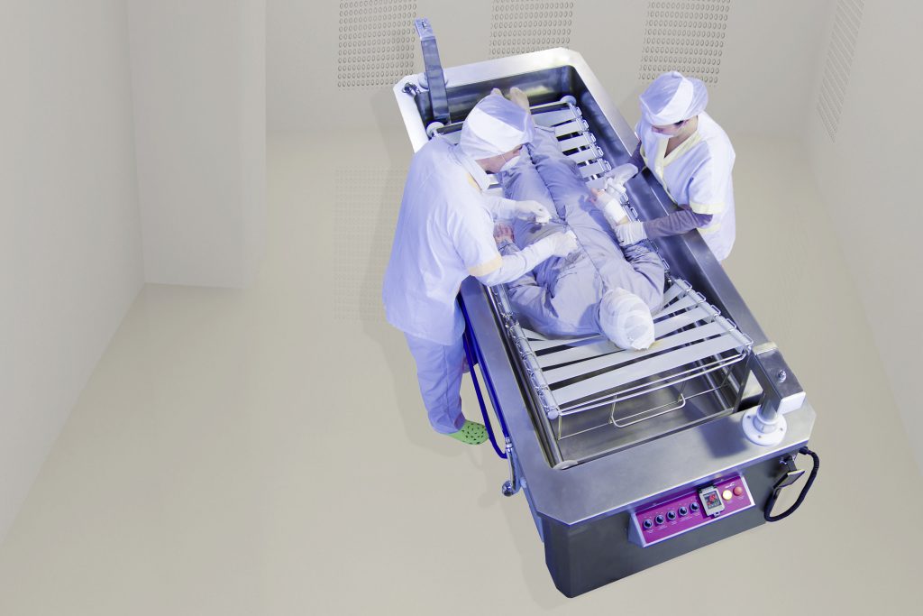 Medical bathtub for burn victimes - Reval Group